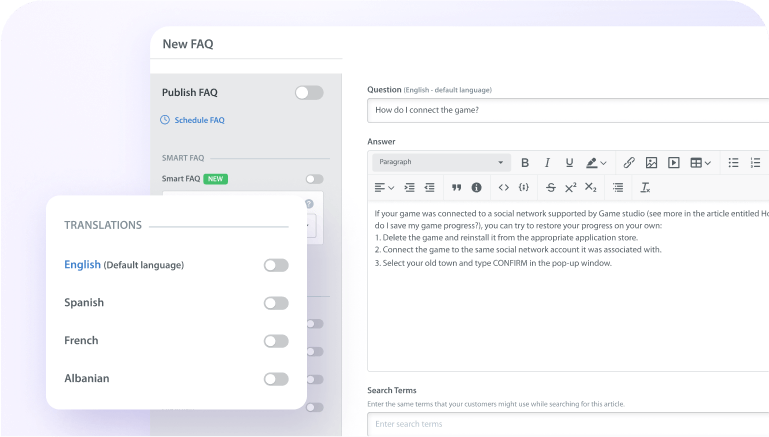 Global Experience - Helpshift