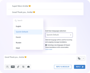 Agent Workspace - Helpshift